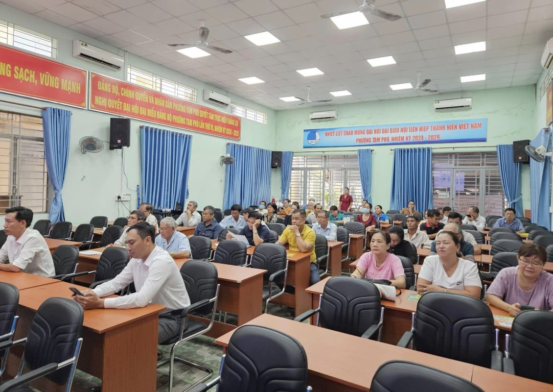 Phường Tam Phú,Thủ Đức tập huấn,hướng dẫn sử dụng app Grac - Grac